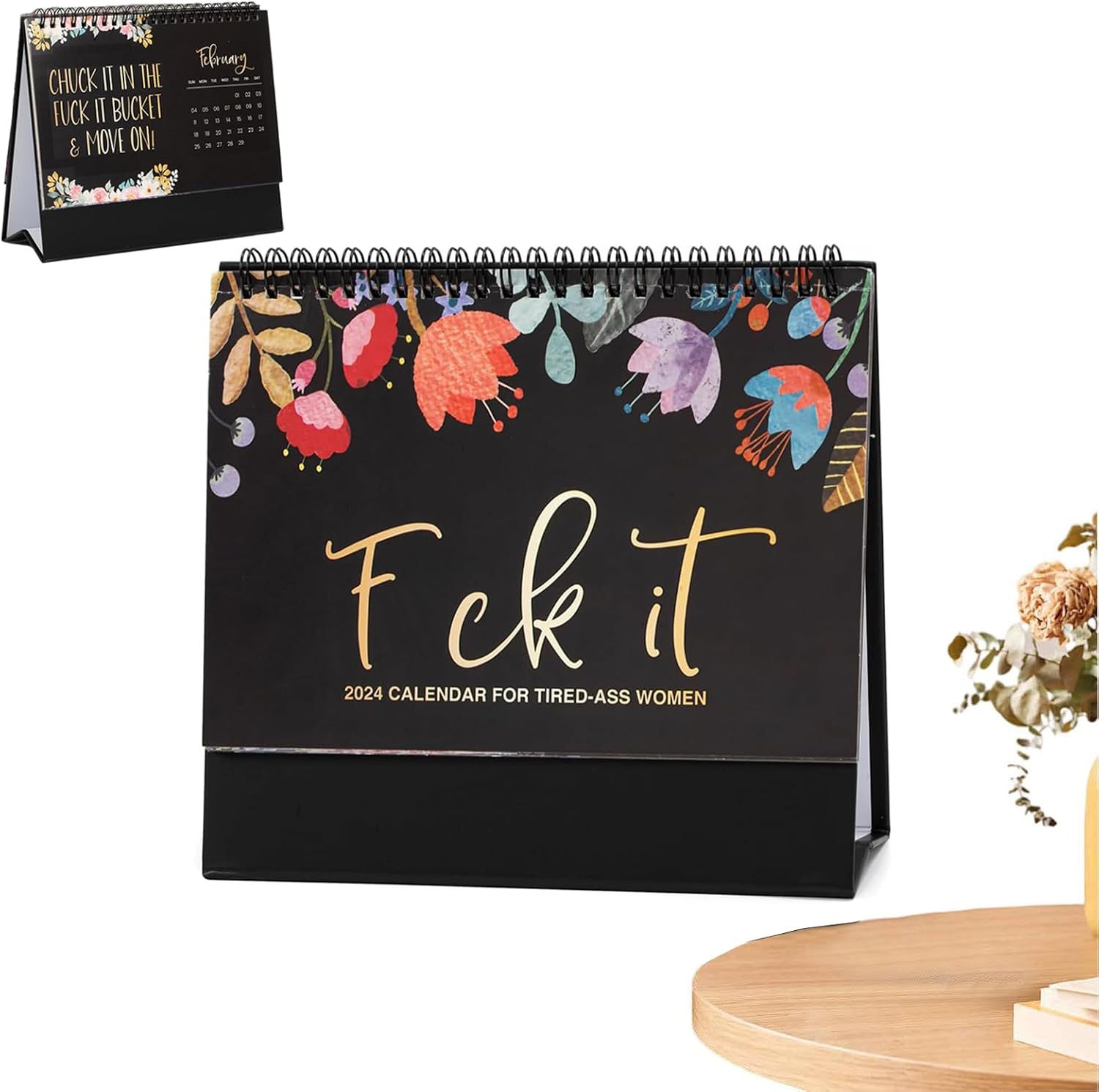 2024 Calendar for Tired-Ass Women, Wall Calendar for Tired-ass Women ...