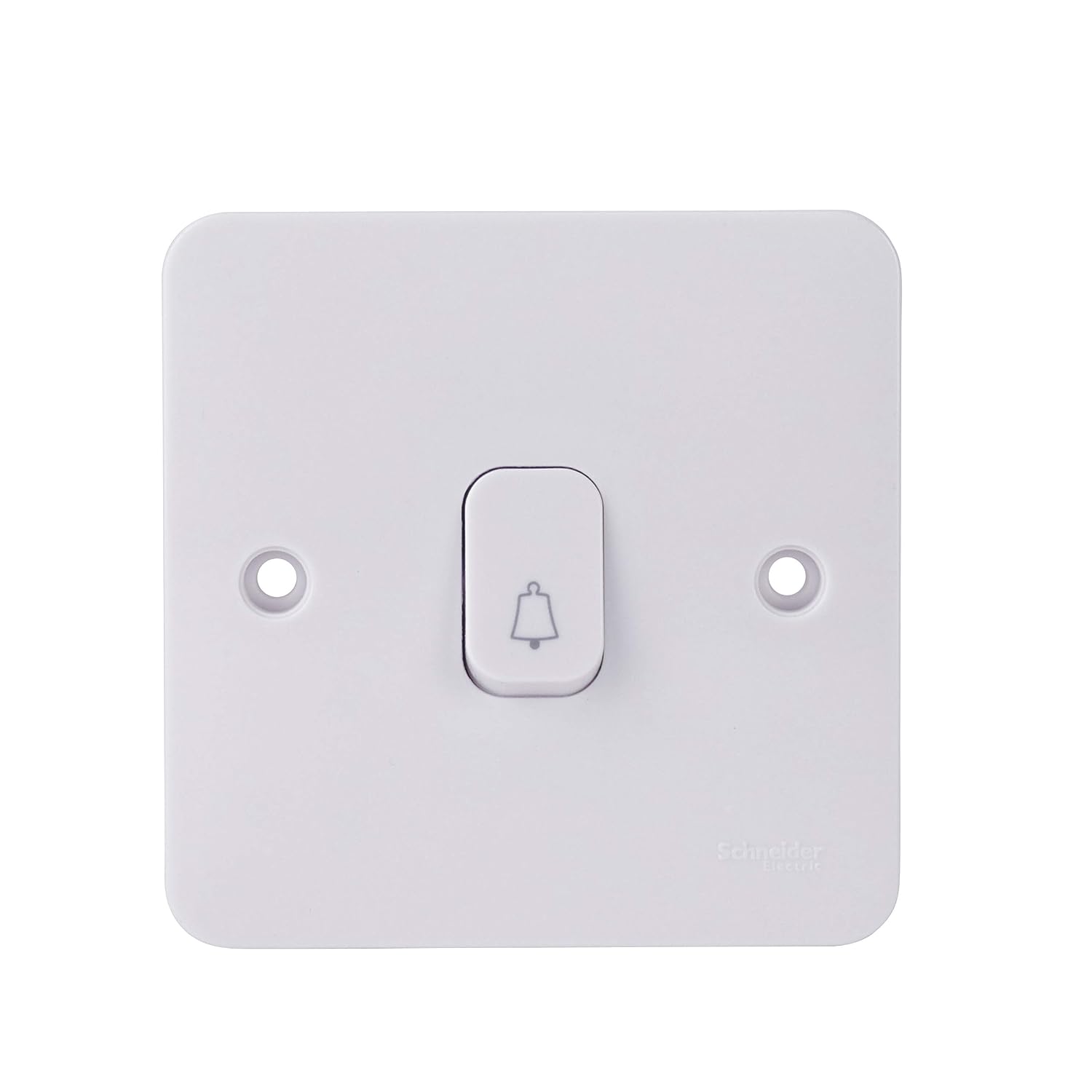 Schneider Electric Lisse White Moulded – Single Retractive 2 Way Push ...