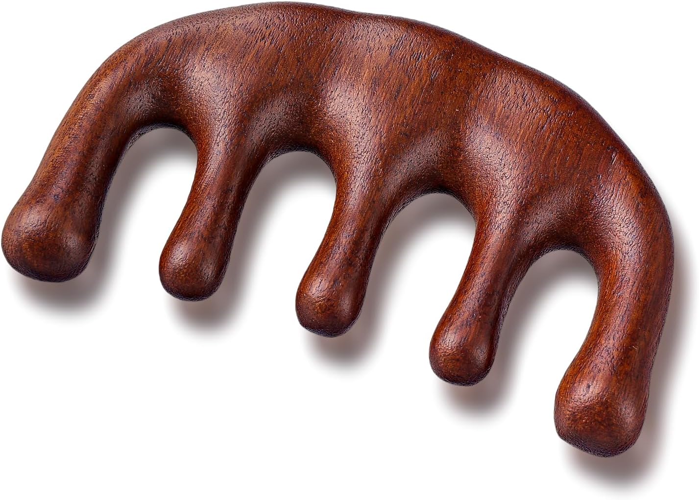 Amaxiu Sandalwood Head Massage Comb - Wide Tooth Scalp Stimulator Gua ...