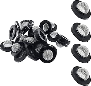 Amazon.com : suiwotin 30pcs Stainless Steel Garden Hose Screen Filter ...