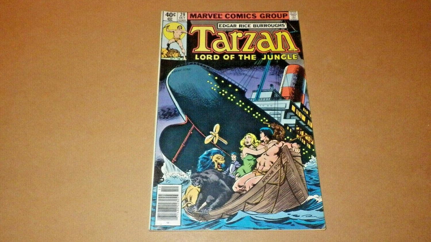 Amazon.com: Tarzan (Marvel), Edition# 29: Marvel: Books