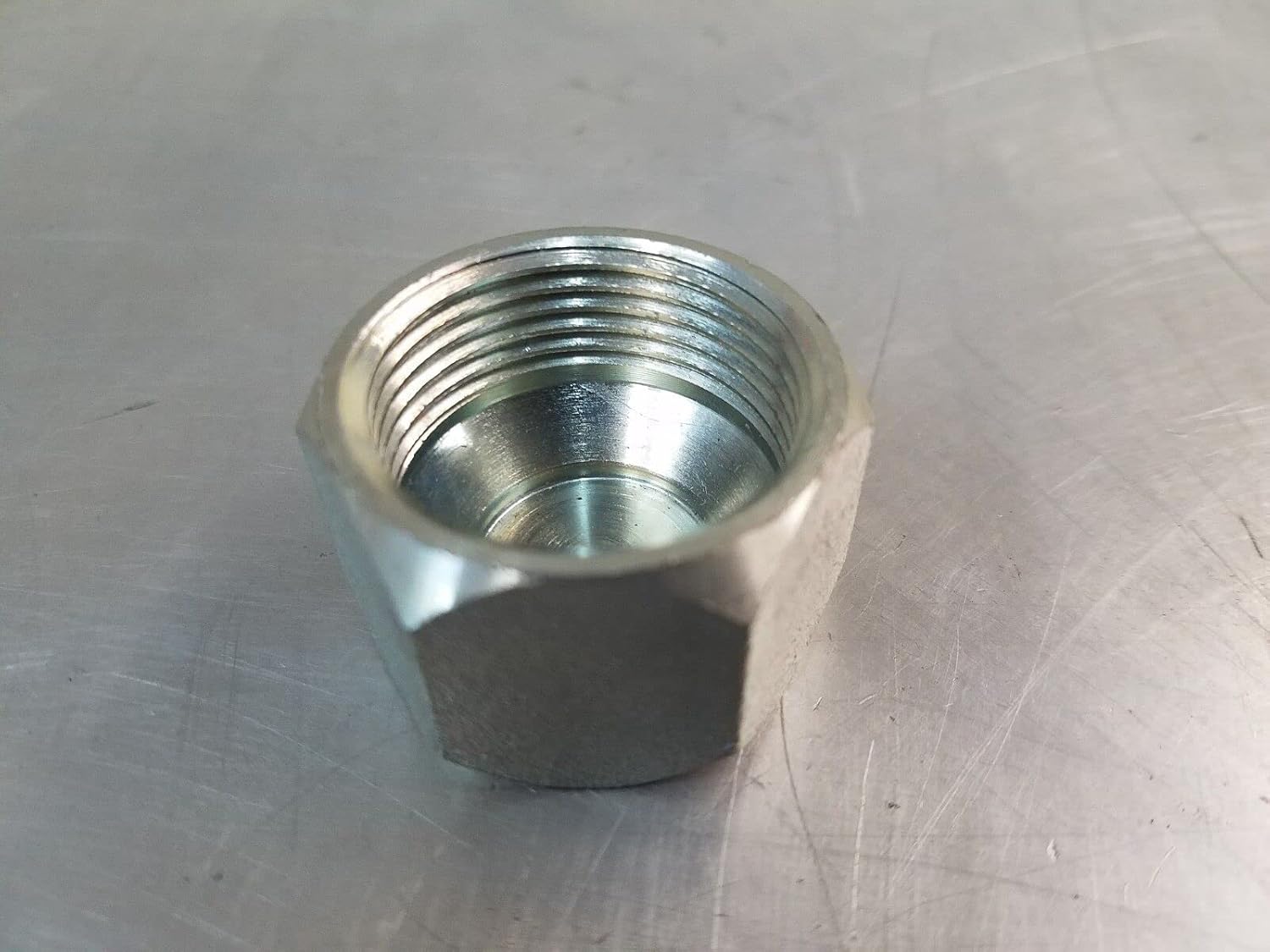 1" # 16 FEMALE JIC CAP HYDRAULIC ADAPTER FITTING HQ - Amazon.com