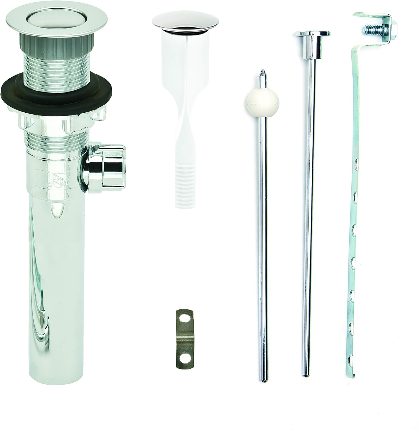 PF WaterWorks PF0324-CH-CH-NO Never Clog Sink/Lavatory Finish ABS ...