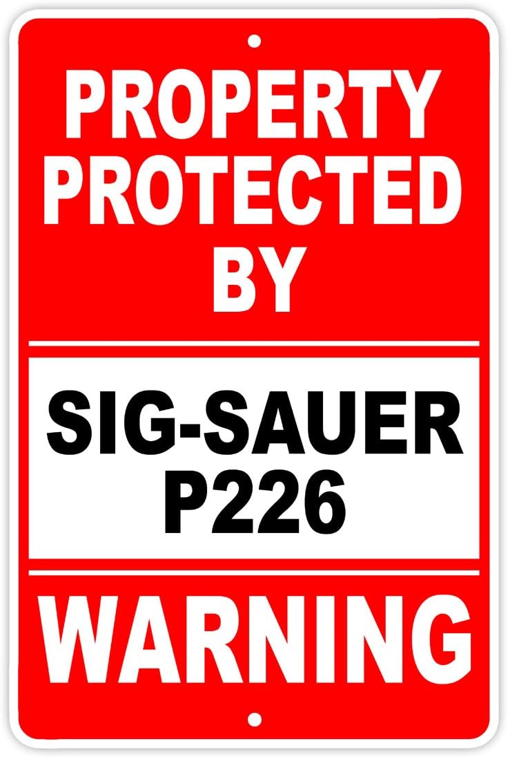 Amazon.com: Protected by SIG-SAUER P226 Gun Pistol Rifle Revolver ...