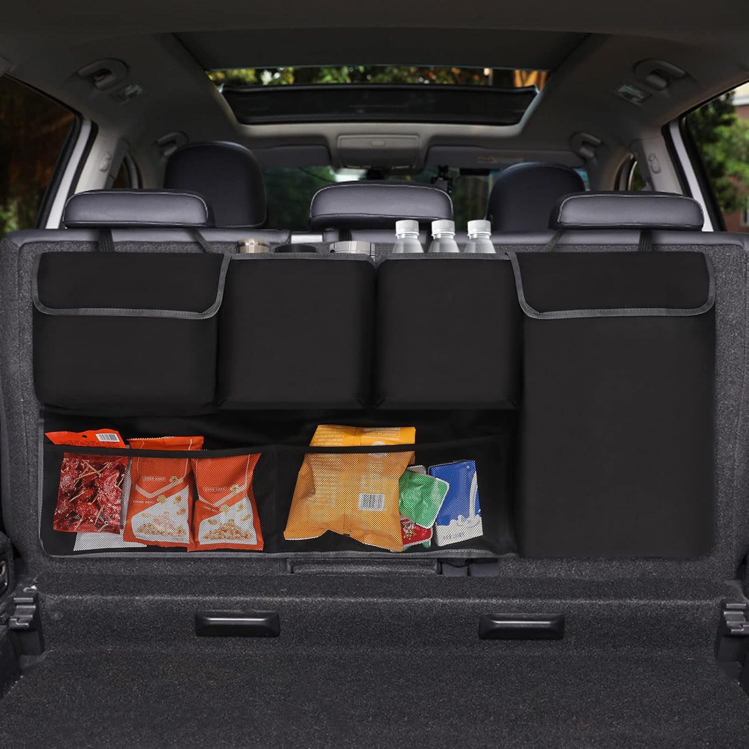 Skycase Car Boot Organiser, Boot Bag, Storage Bag with Velcro ...