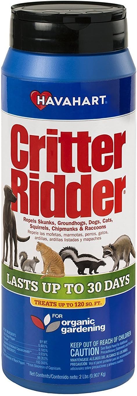 Amazon.com: Havahart 3142 Critter Ridder - Agitador granular repelente ...