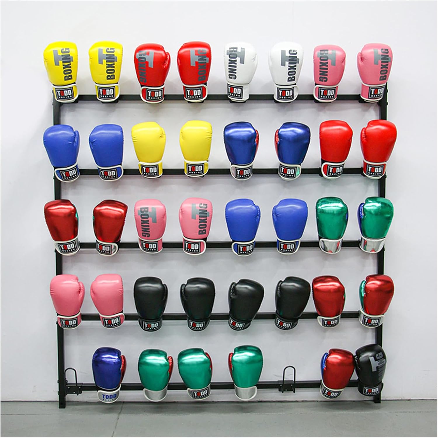 Amazon.com: HMWOKPOT Glove Storage Rack Gym Boxing Glove Rack ...