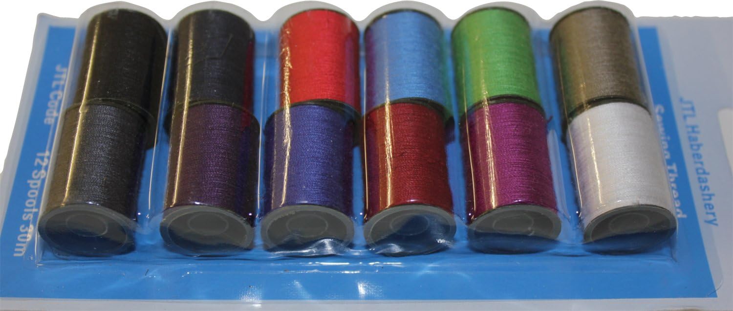 Gutermann Sew All Thread Sewing Plait Assorted Colours - per Pack ...