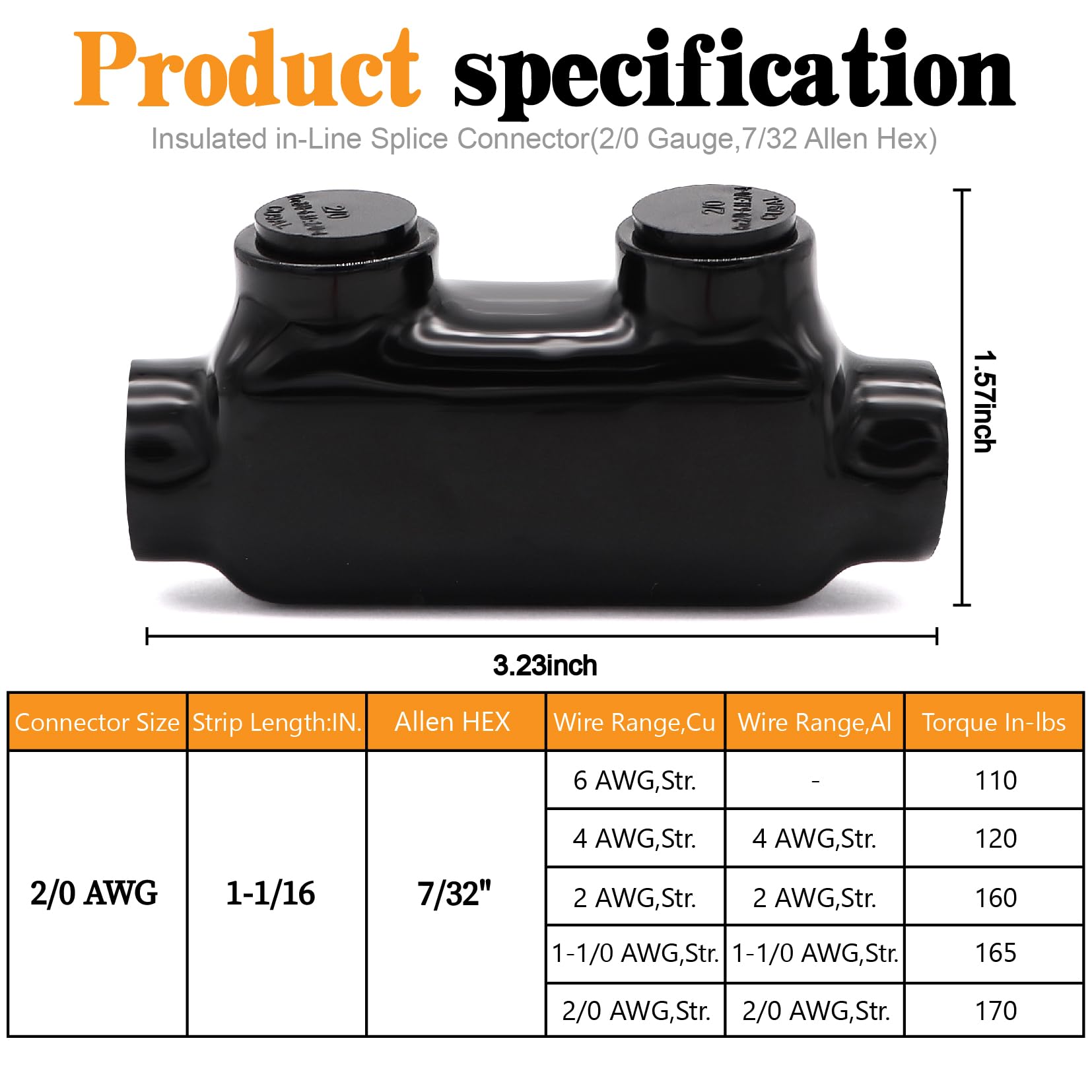 Snapklik.com : 4PCS Polaris Electrical Insulated Inline Splice ...