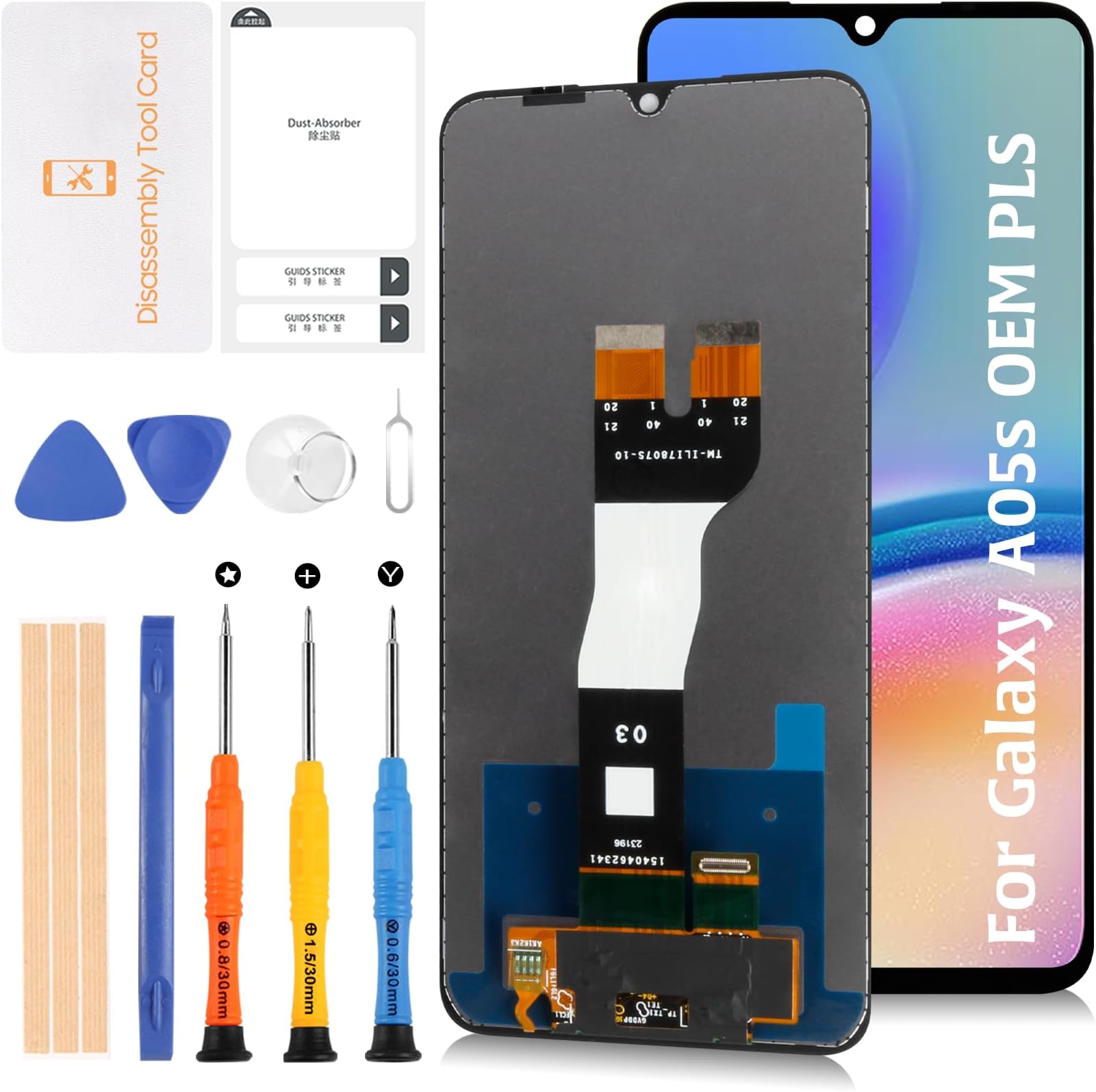 Amazon.com: Olivechard A05S OEM Original LCD Display for Samsung Galaxy ...