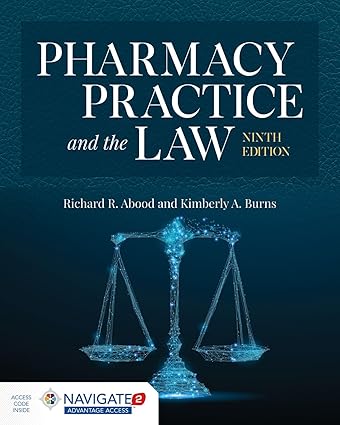 Pharmacy Practice and the Law: .: 9781284154979: Medicine & Health ...