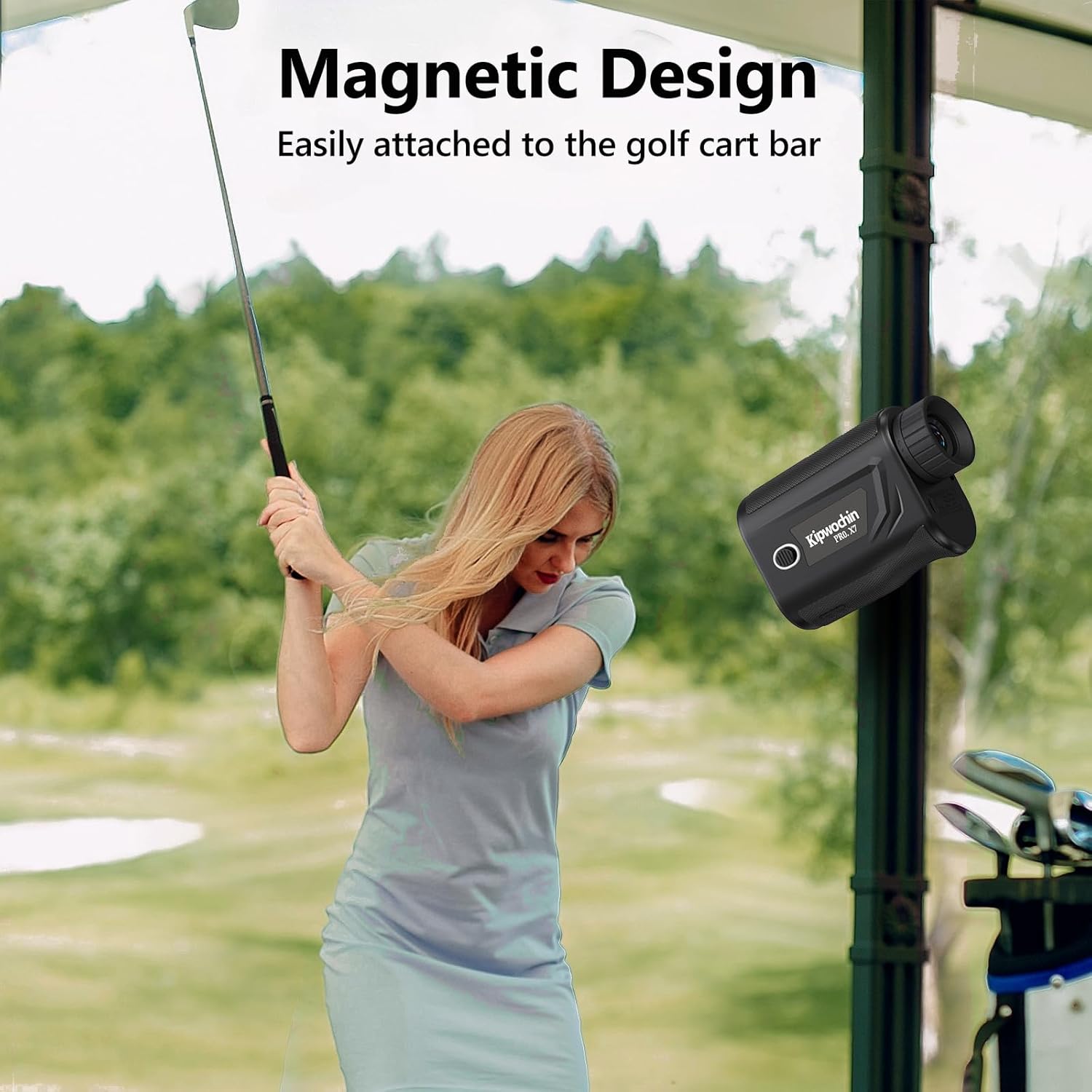 Kipwochin Golf Rangefinder with Slope, Type-C 880 Yards Range Finder ...