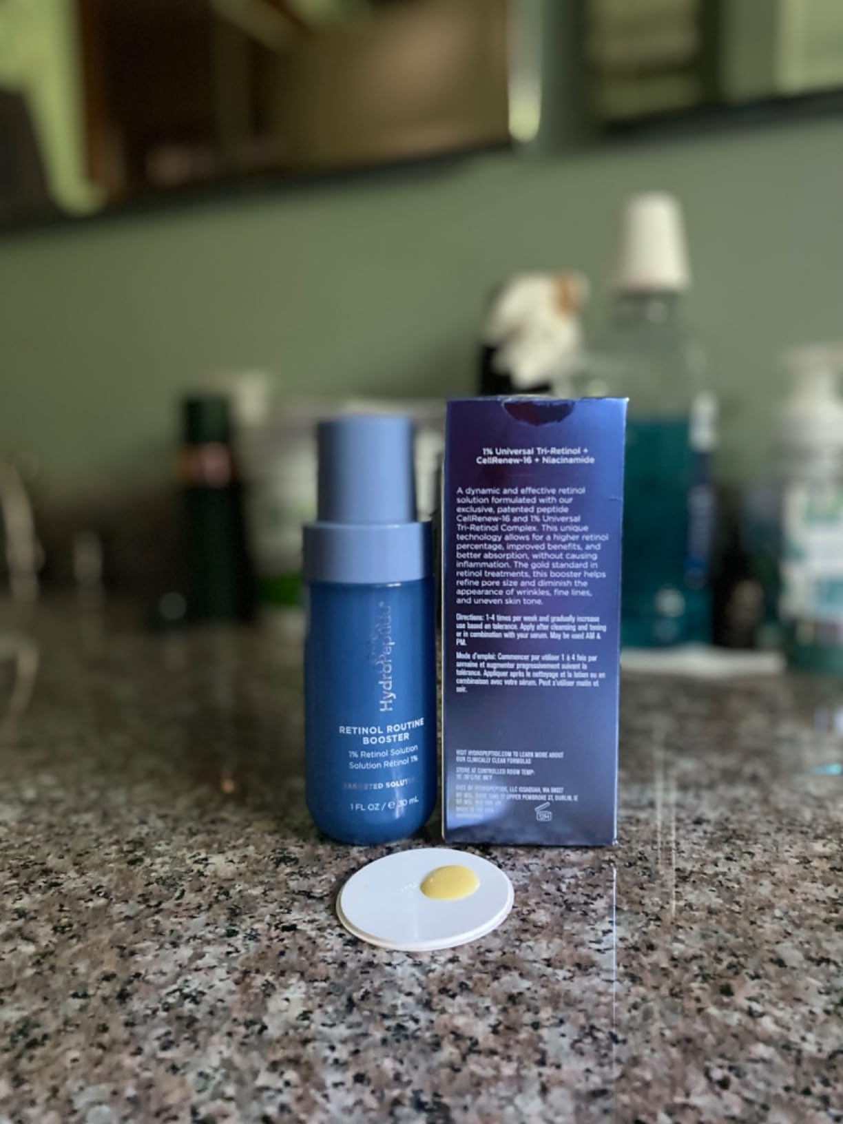 Amazon.com: HydroPeptide Retinol Routine Booster, 1% Universal Tri ...