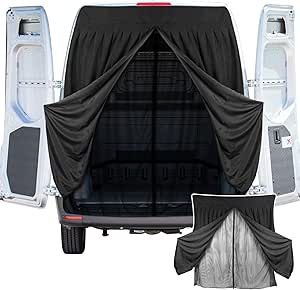 Amazon.com: Custom Fit Magnetic Vans Screen Compatible with High Roof ...