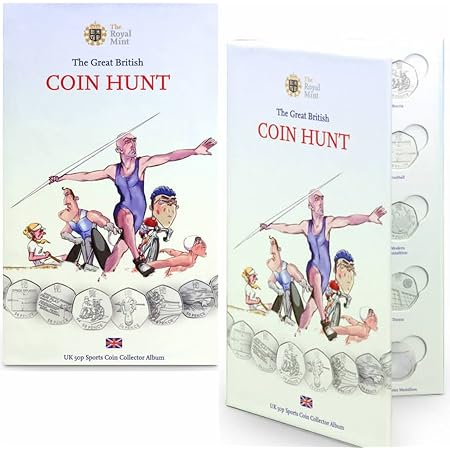 Royal Mint 2012 Olympic 50p Sport's Coin ALBUM Coin Hunt with 30th ...