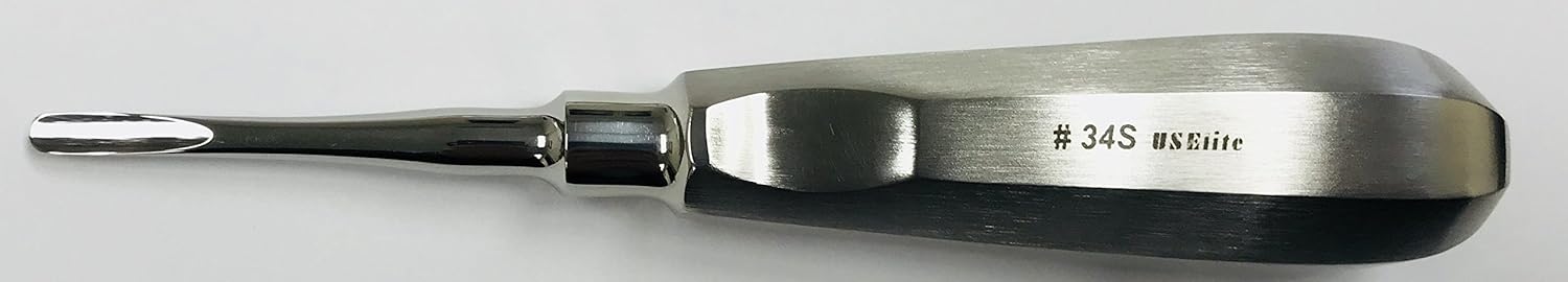 Amazon.com: Dental Elevator 34S - Straight Extraction Elevator ...