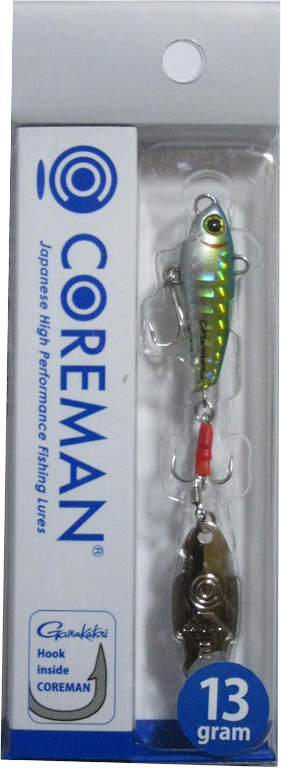 Amazon.co.jp: コアマン (COREMAN) パワーブレード PB-13 キビナゴフラッシュ (SB) #005 スピンテールジグ : スポーツ＆アウトドア