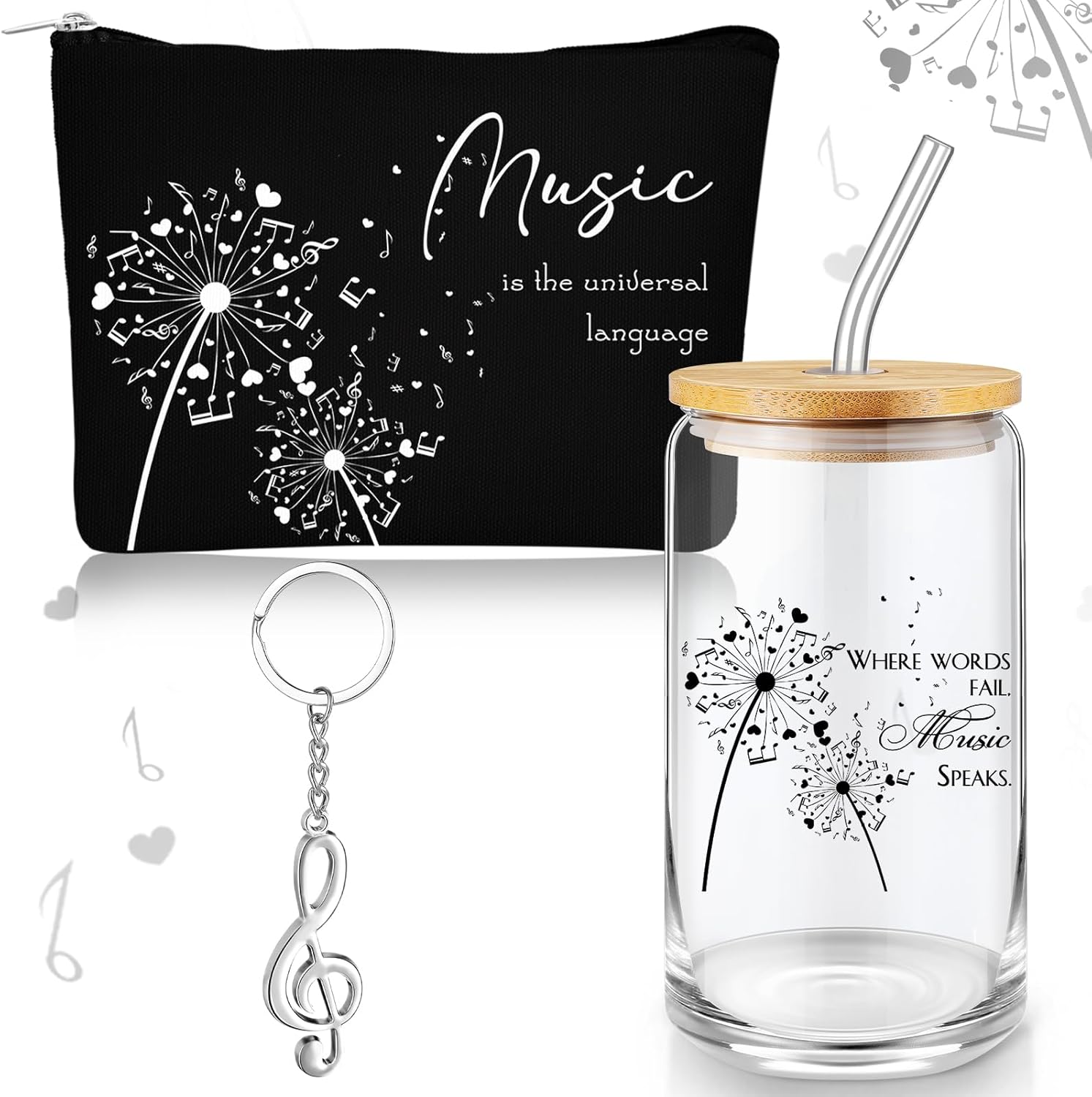 Amazon.com: Sieral Music Lover Gifts for Women Music Teacher Gifts ...