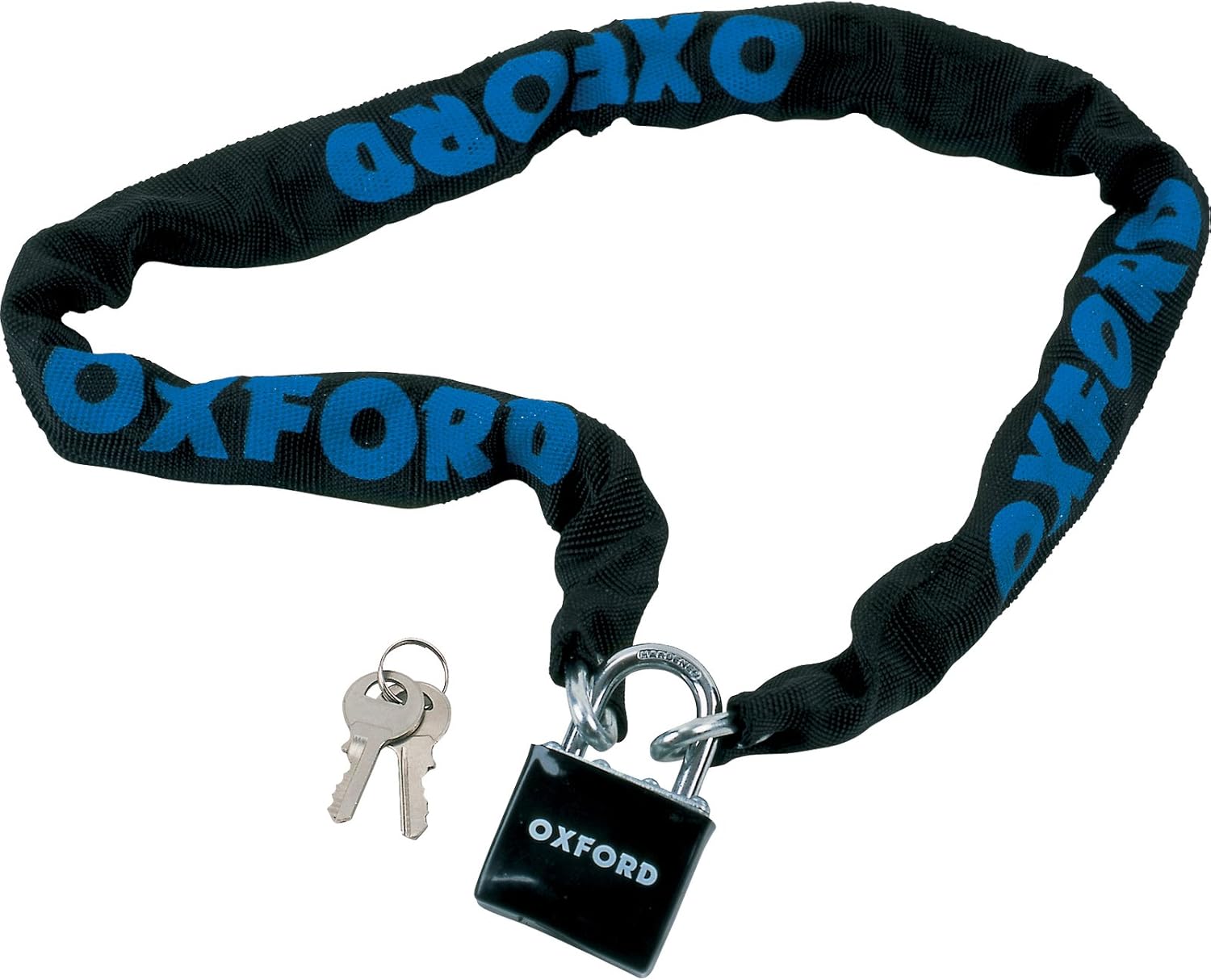 Oxford Chain Lock and Padlock - Black, 900 x 6 mm : Amazon.co.uk ...