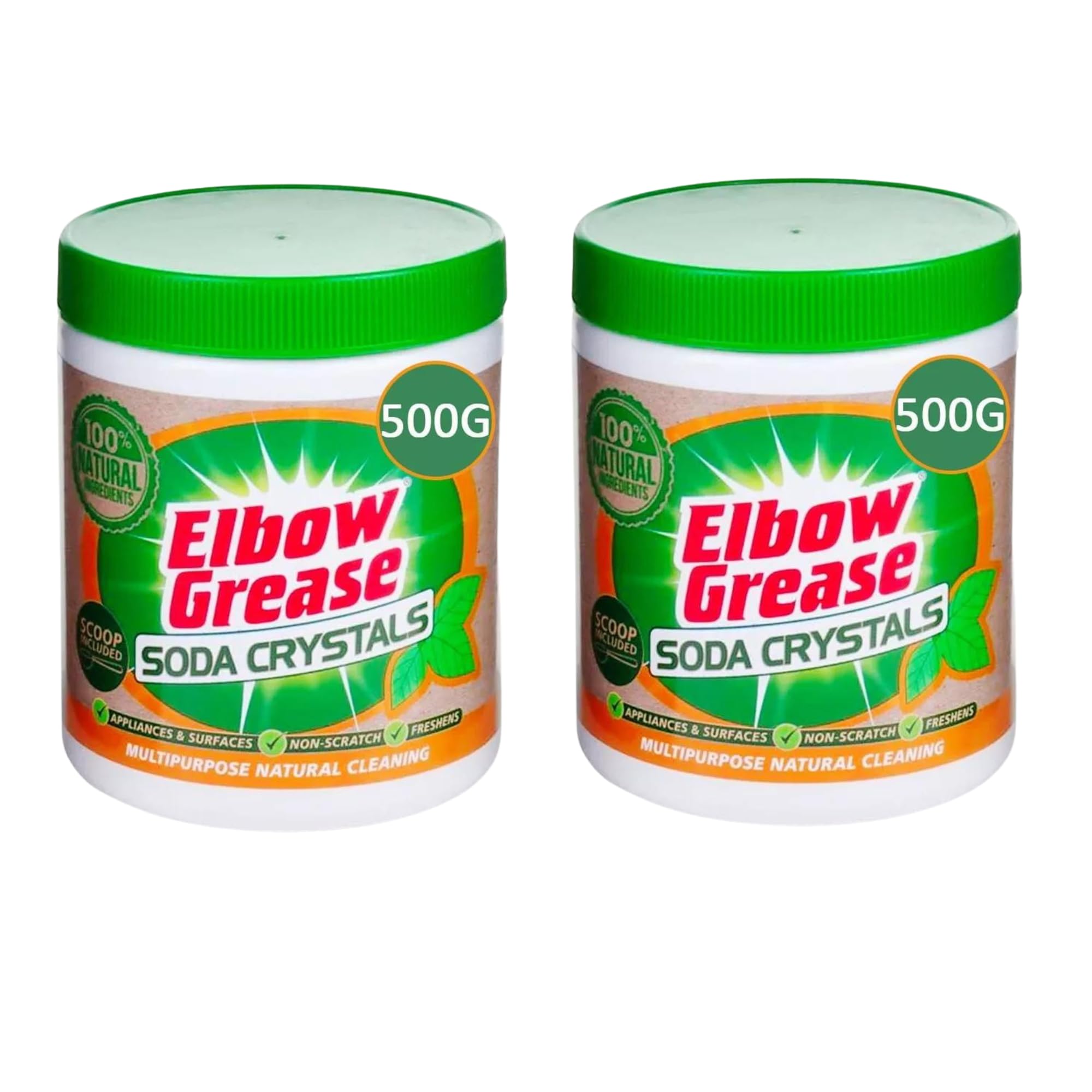 Elbow Grease Soda Crystals 500g - Powerful Cleaner & Descaler for ...