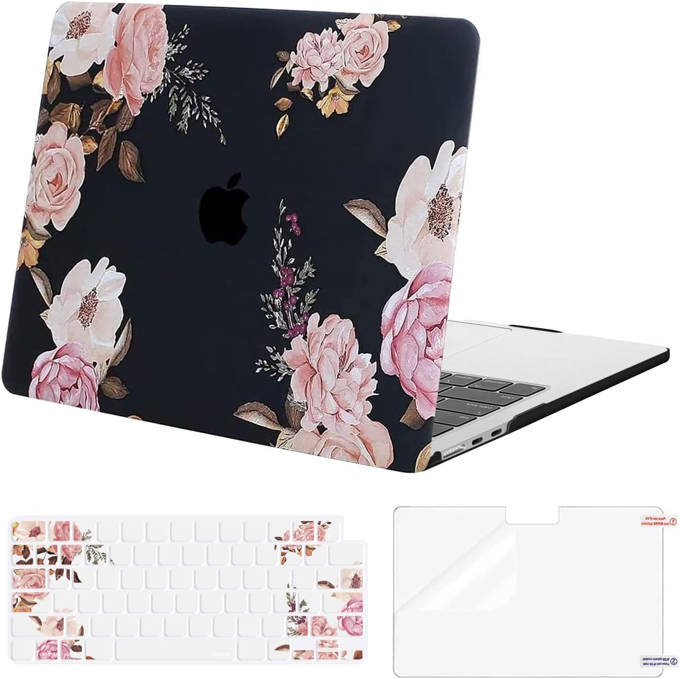 Amazon.com: MOSISO Compatible with MacBook Air 13 inch Case 2025 2024 ...