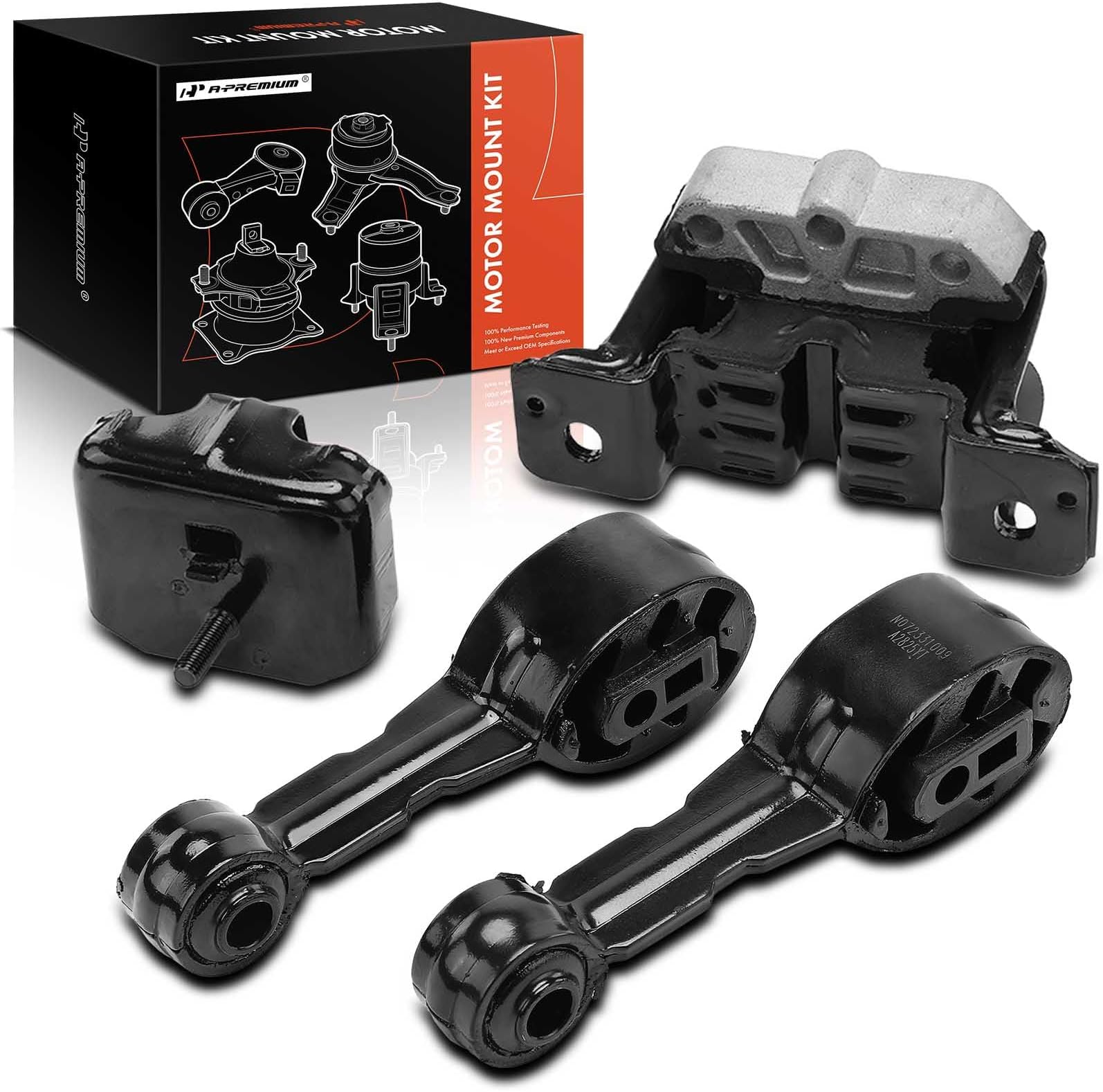 Amazon.com: A-Premium 4PCS Engine Motor Mount and Transmission Mount Kit Compatible with Saturn ...