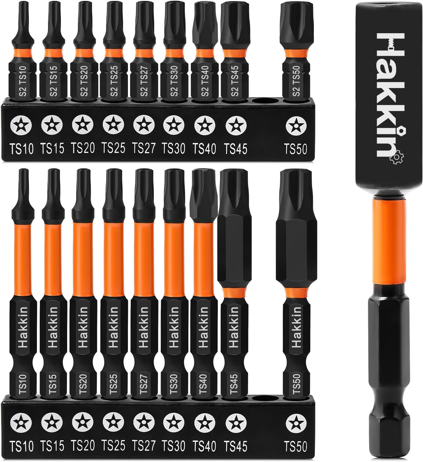 RAMPRO 9Pc Torx Star 5 Point, Security Tamper Proof, Driver Bit Set ...