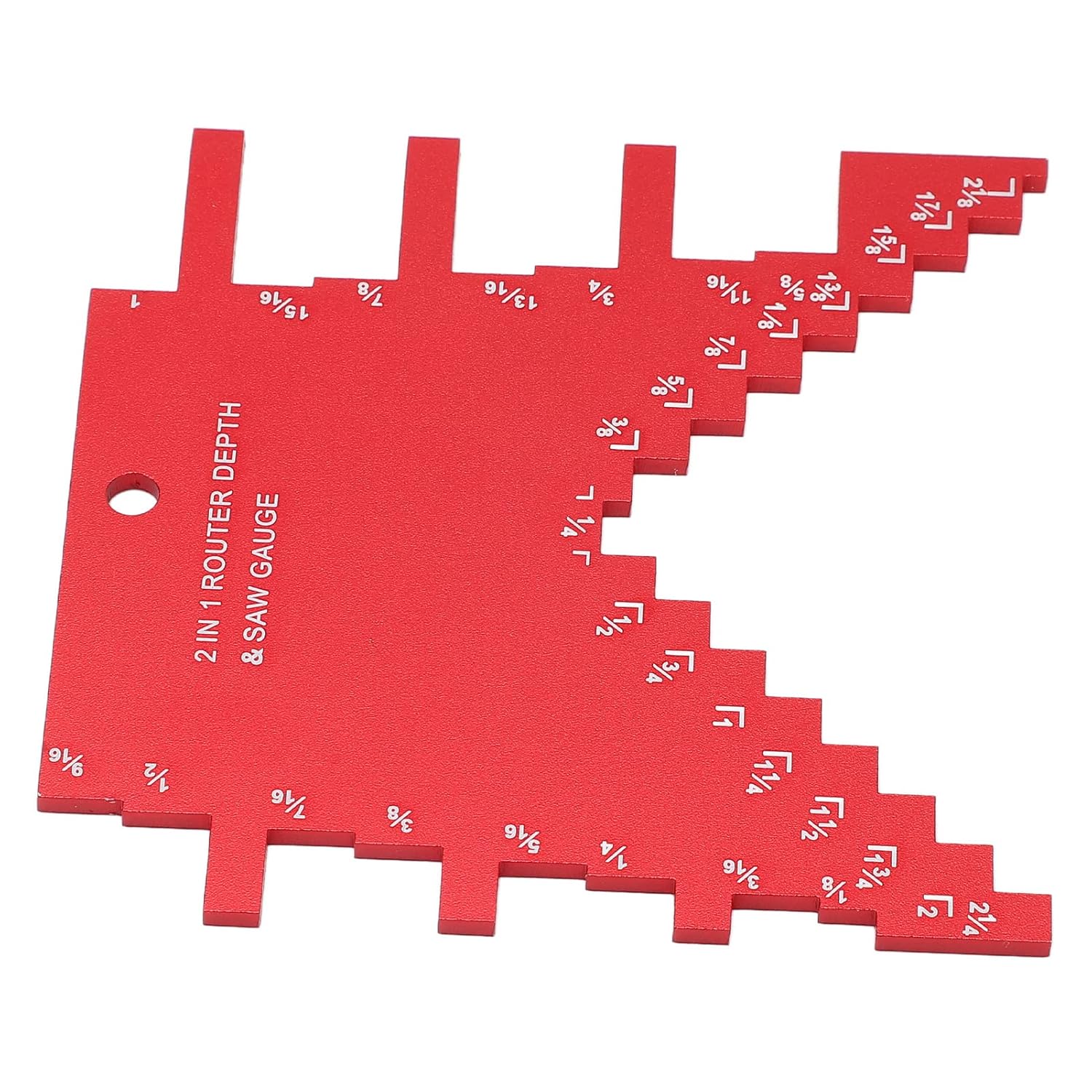 Router Gauge, Step Depth Gauge 2 in 1 Accurate Lightweight for ...