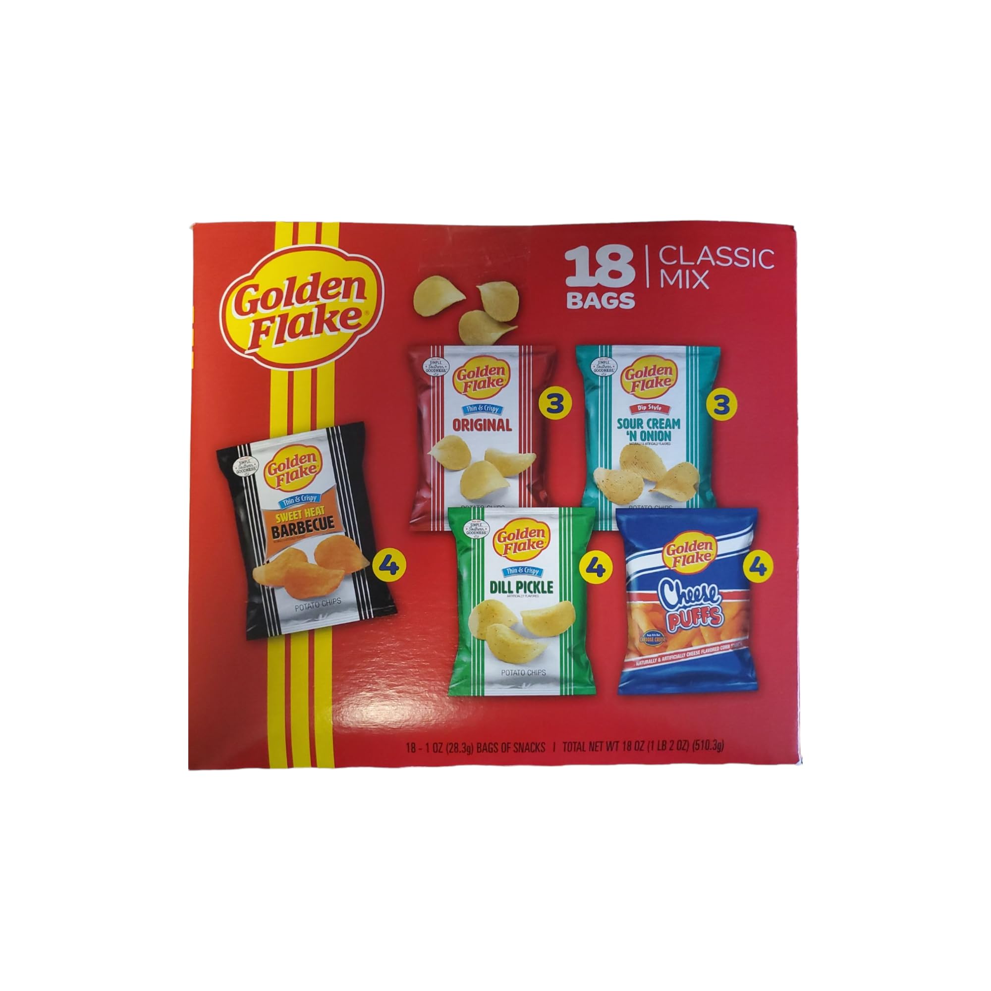 Amazon.com: Golden Flake Classic Mix 1oz-18ct (Box)