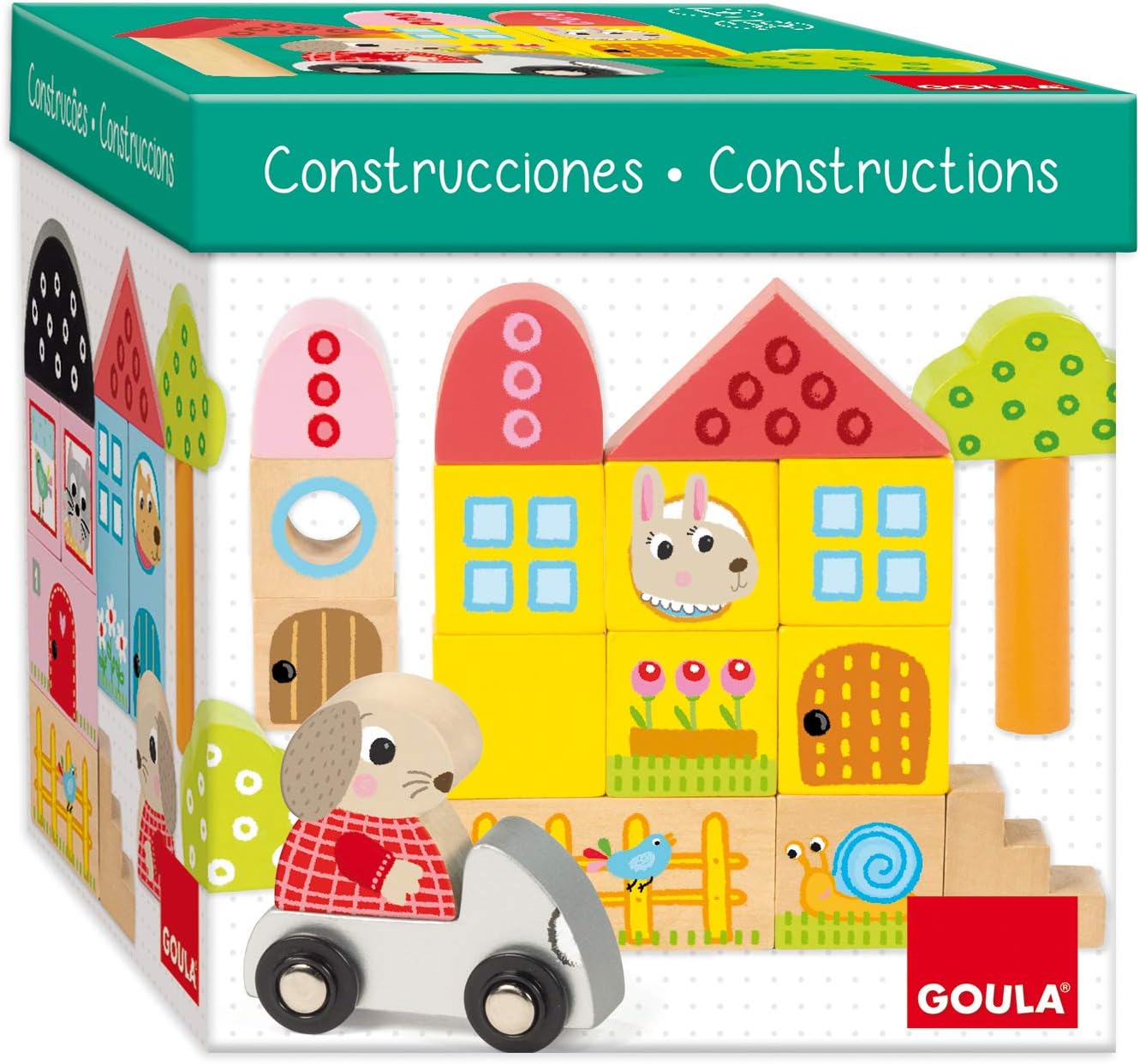 Goula - 50201 - Pack construction 40 pcs : Amazon.fr: Jeux et Jouets