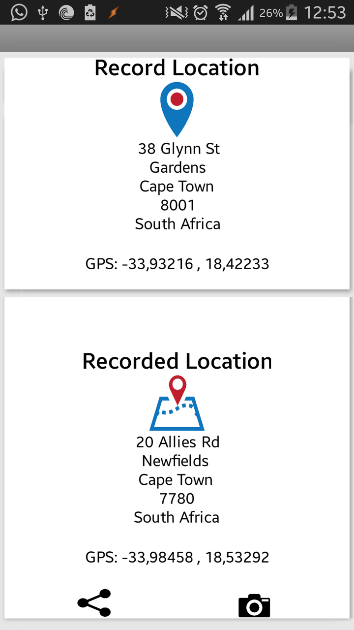 Location Recorder - App on Amazon Appstore