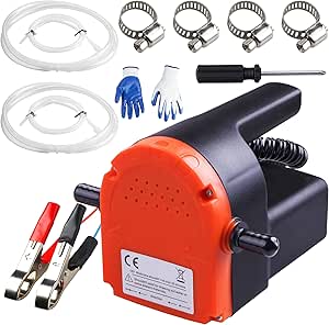 Amazon.com: PLUMIA Extractor de bomba de cambio de aceite de 12 V 100 W, extractor de aceite ...