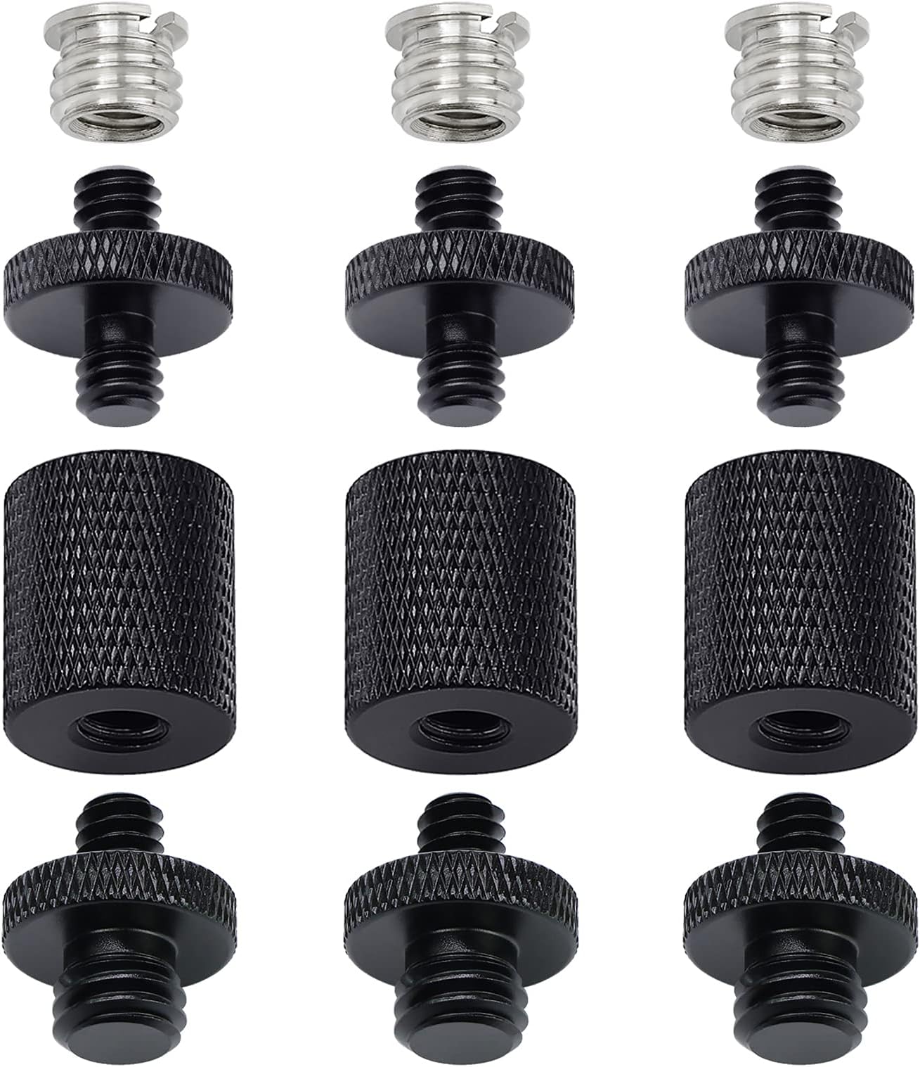 Amazon.com: Homeet 26PCS Camera Screws Mount Set 1/4 Inch and 3/8 Inch ...