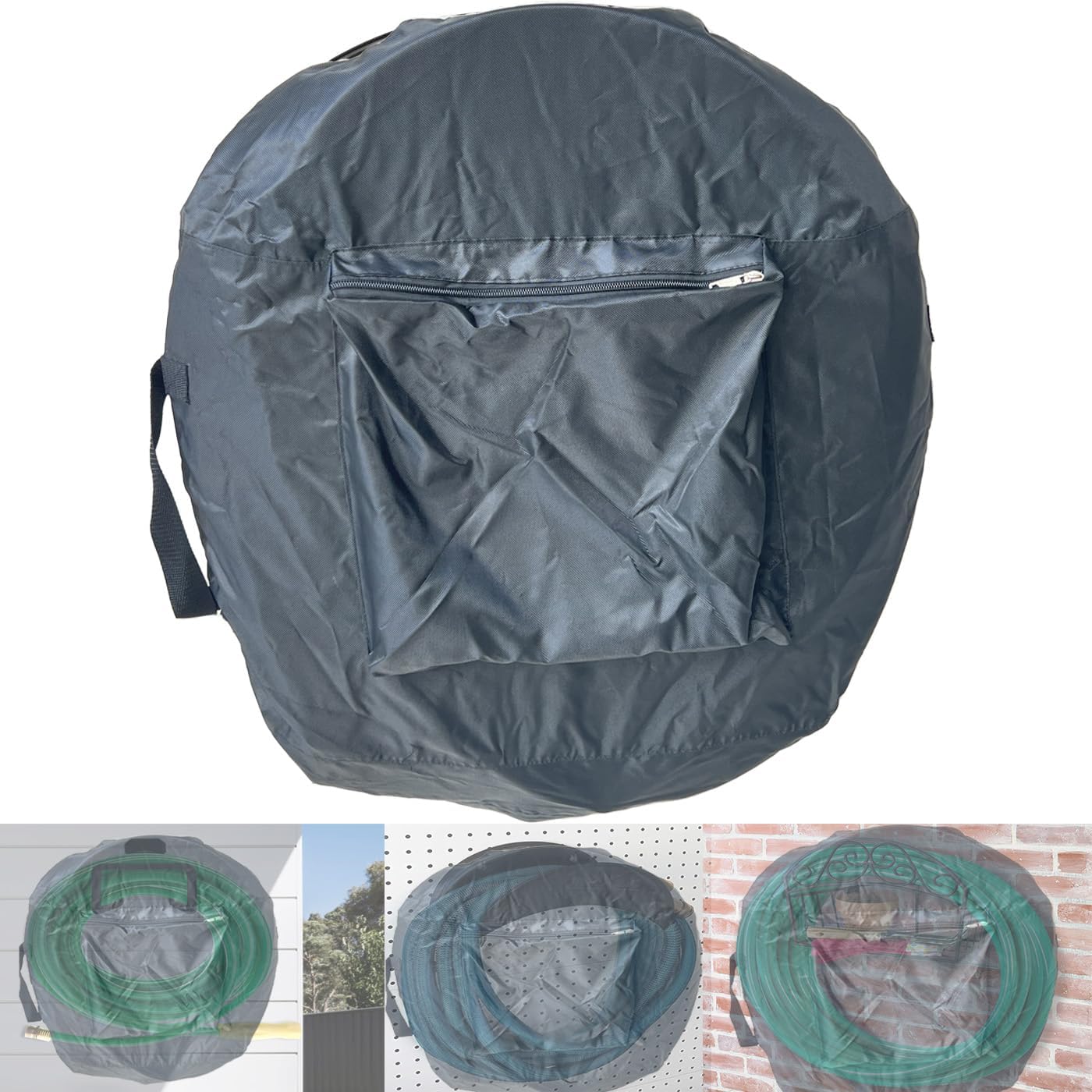 Amazon.com : Caiyungg Garden Wall Mount Hose Holder Cover,Waterproof ...