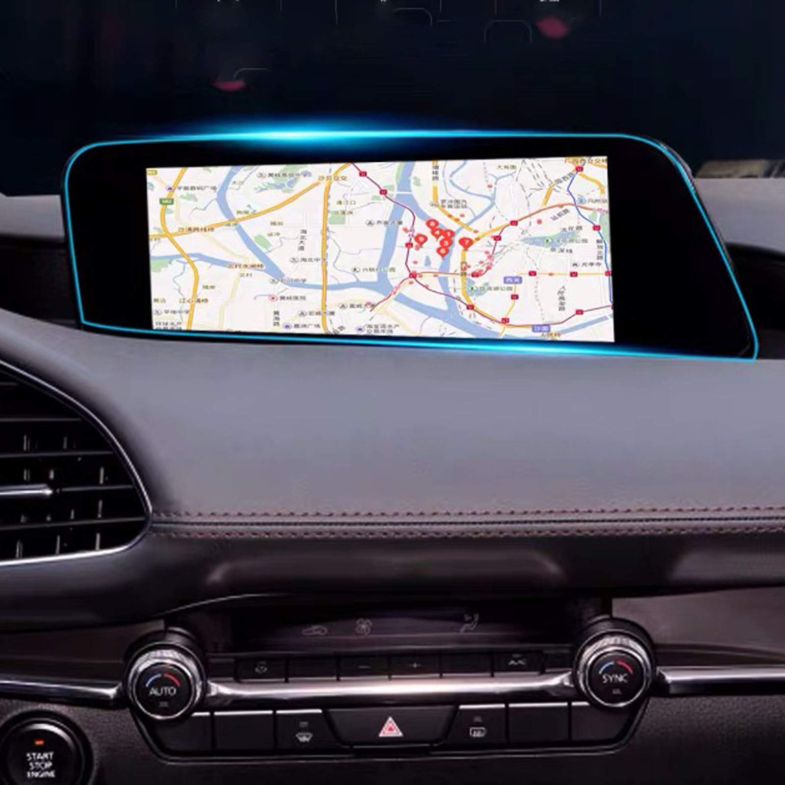 TTCR-II For Mazda MAZDA3 Screen Protector 2019-2021 and For Mazda CX-30 ...