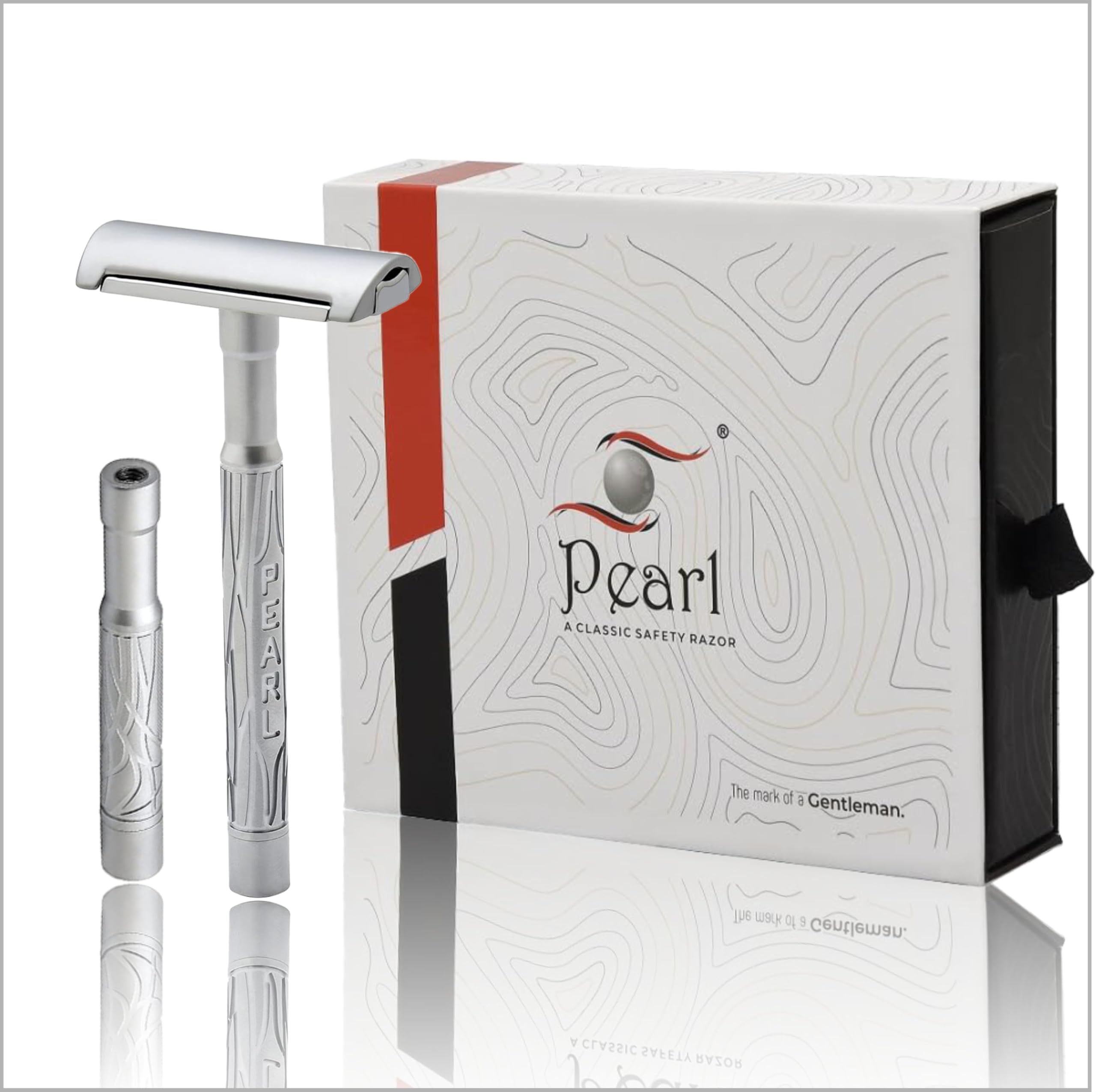 Amazon.com: Pearl K2 Dual handle Double Edge Safety Razor made with ...