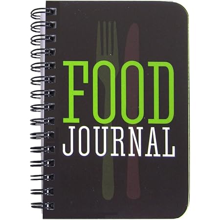 Amazon.com : Food Journal, Notebook for Daily Food Intake – Food Log ...