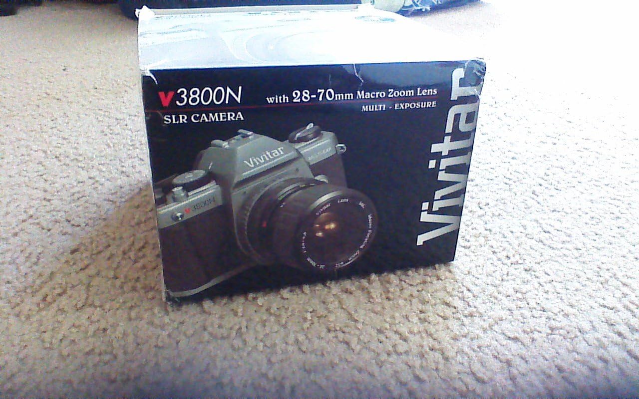 Amazon.com : Vivitar V3800N 35mm SLR Camera w/ 28-70mm Lens : Slr Film ...