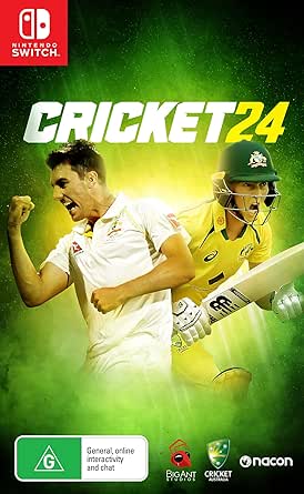 Cricket 24 for Nintendo Switch : Amazon.com.au: Video Games