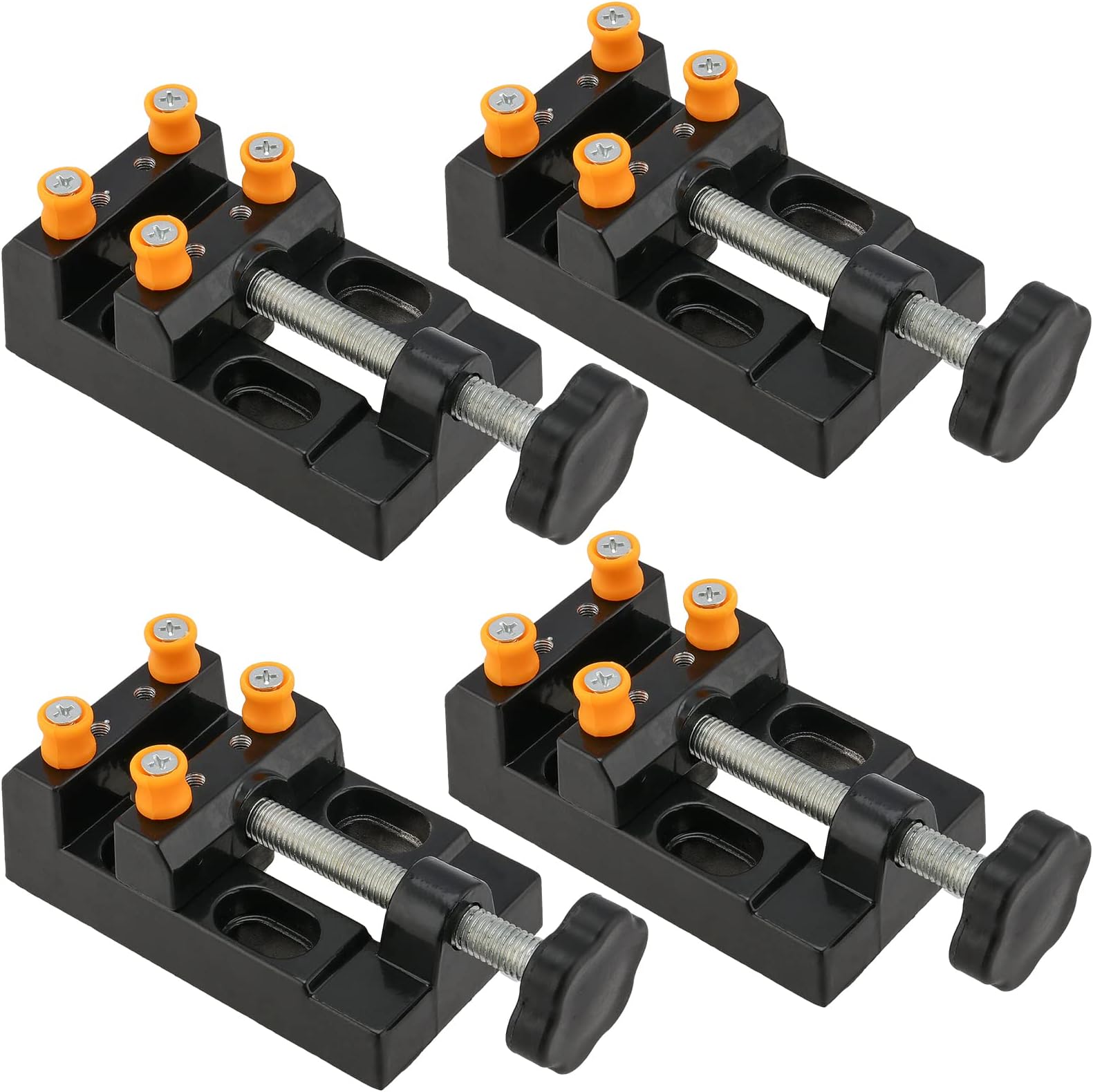 Omninmo Mini Bench Vice Clamp Mini Flat Clamp Table Jaw Drill Press ...