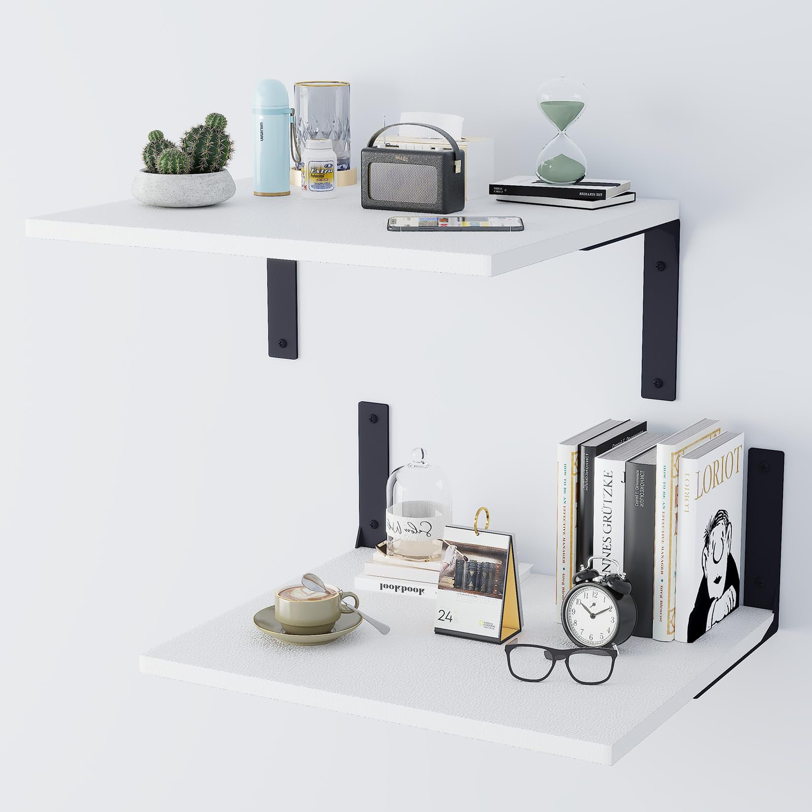 Amazon.com: Inforth Deep Wall Shelves, Floating Shelves for Wall ...