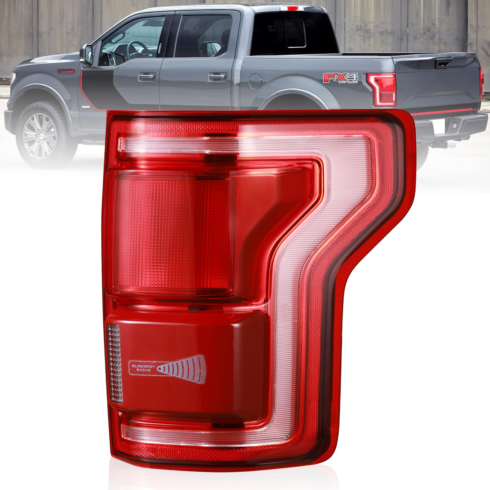 Amazon.com: Boine LED Blind Spot Tail Light Compatible With 2015 2016 ...