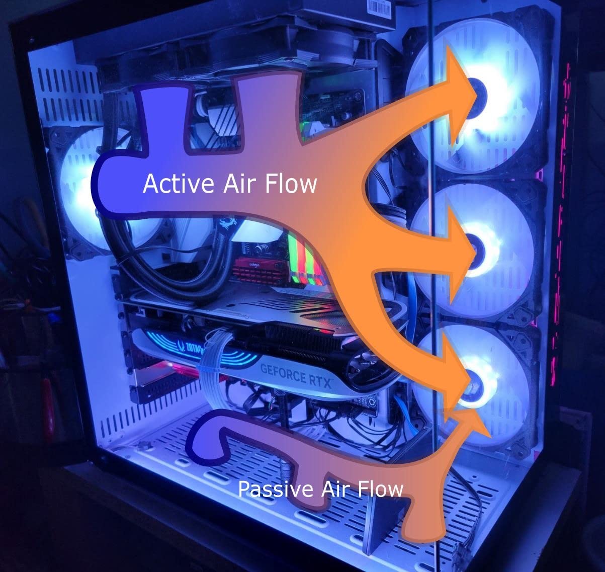 $27/mo - Finance GIM ATX Mid-Tower Case White Gaming PC Case 2 Tempered ...