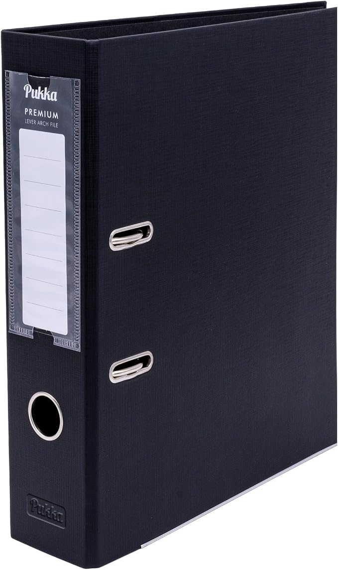 Pukka Pad, Premium Lever Arch File – 5 Pack of 2-Ring Binder Portfolios ...