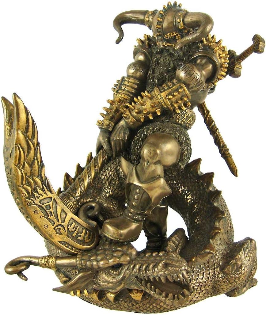 Amazon.com: Pacific Giftware Norse Mythology Odinson Thor with Hammer ...
