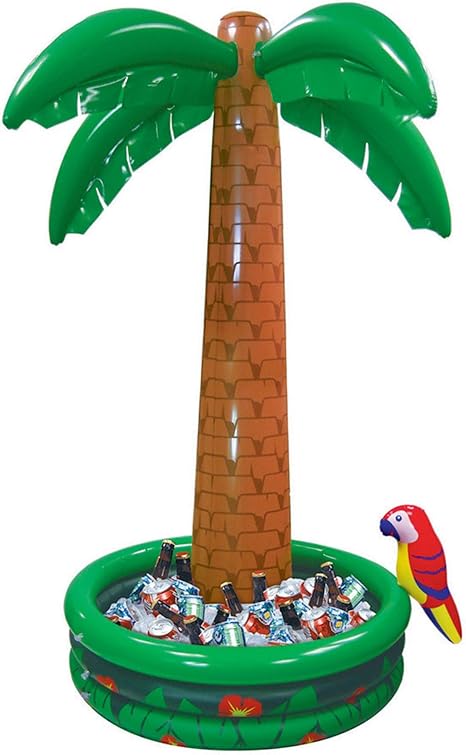 Amazon.com: Inflatable 6 Foot Palm Tree Cooler, White, One Size : Toys ...