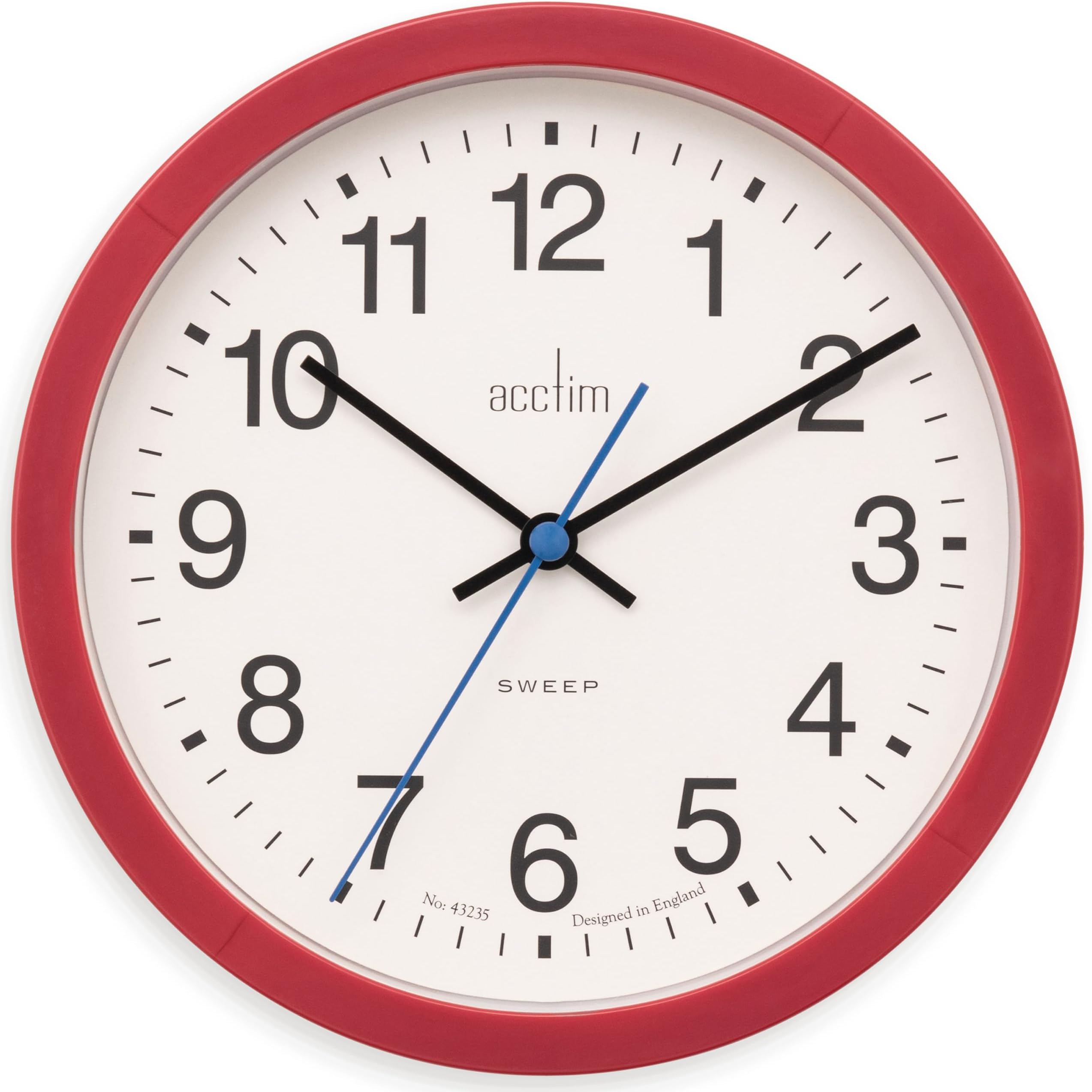 Acctim Elstow 22845 Wall Clock in Meadow Green : Amazon.co.uk: Home & Kitchen