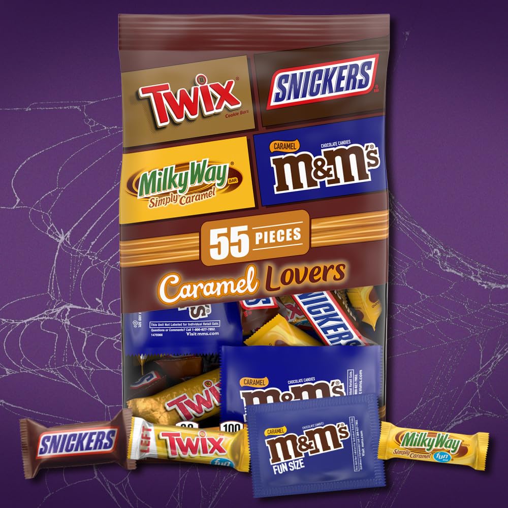 SnICKERS MMS TWIX MILKY WAY Simply Caramel Milk Chocolate – Paquete ...