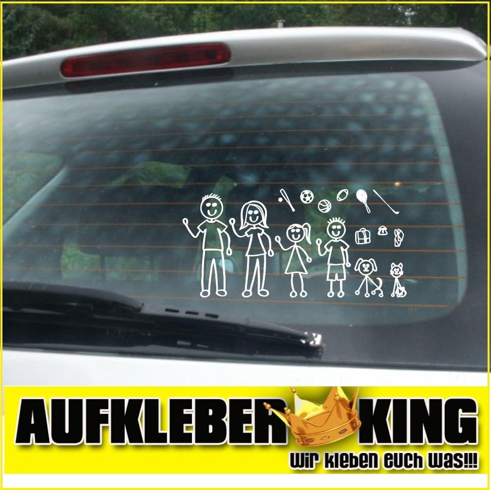 FamilyCar Stickers - Set Cartattoo DECALS,STICKERS,CAR GRAPHICS, Vinyl ...