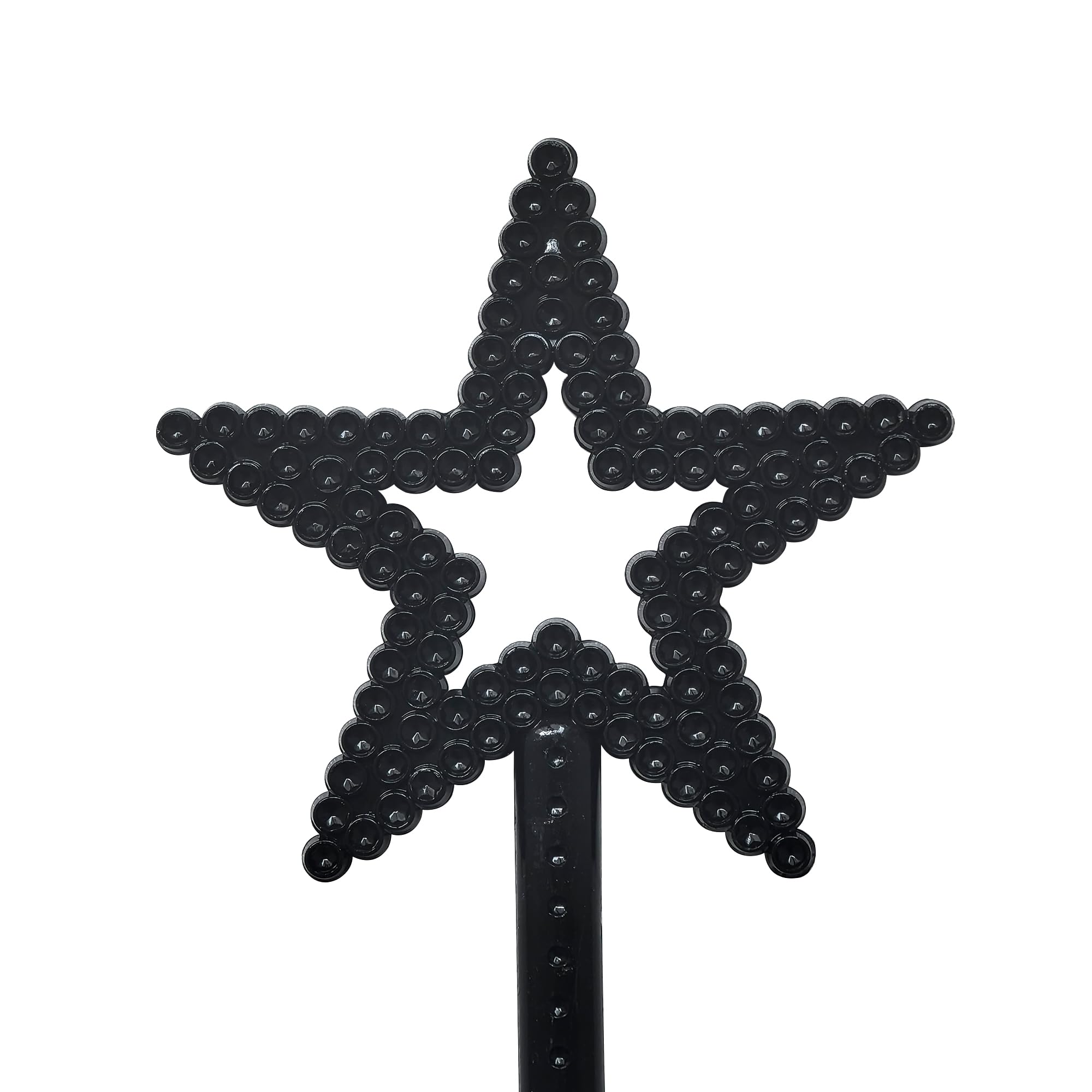 Snapklik.com : Black 13 Inches Star Wand Elf Baton, Angel Star Magic ...